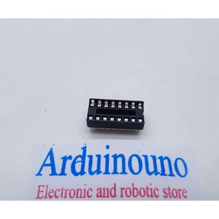 Socket ic 16p 2.54mm 2.54mm Adapter Socket 16pin 16 p pin DIP 2.54 mm | Shopee Philippines