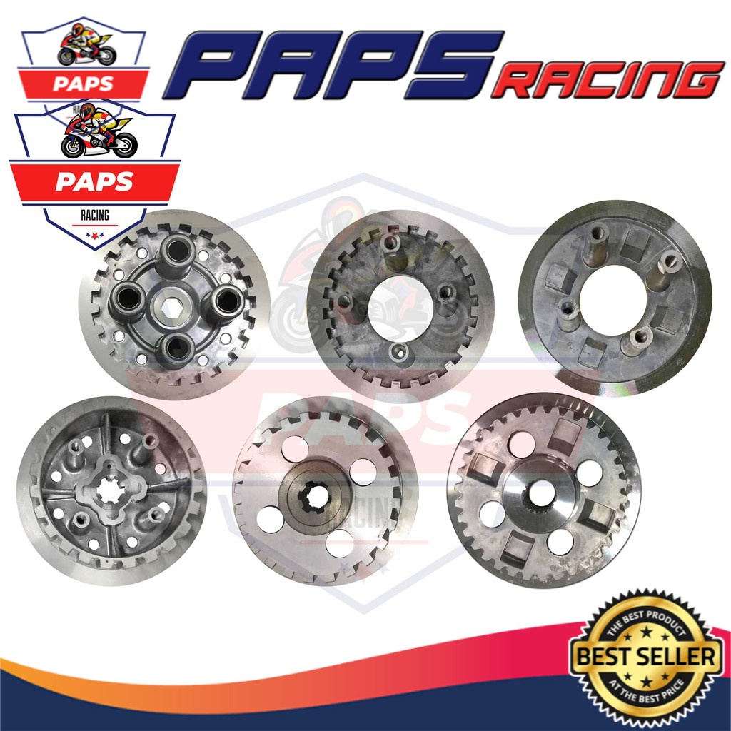 MOTORCYCLE CLUTCH HUB DISC CLUTCH WHEEL SET (CLDC) XRM/C100/DREAM/TMX ...