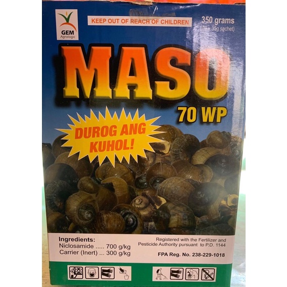 Maso 70WP 350 gms(10x35g sachet) | Shopee Philippines