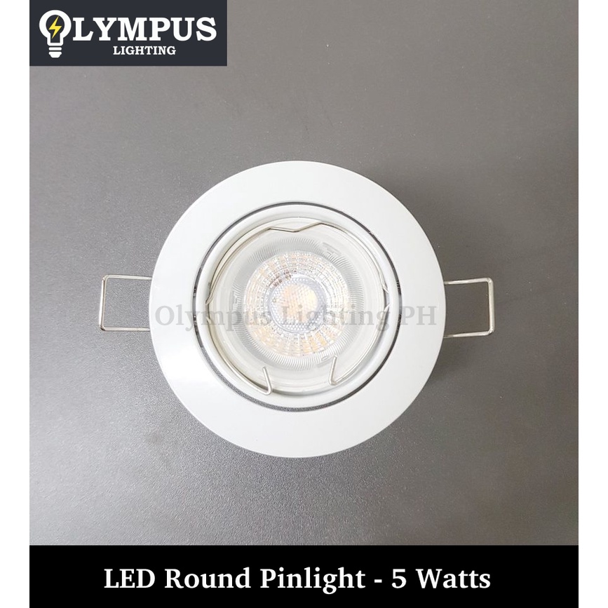 [COD & Ready] OlympusLighting Replaceable Bulb LED Round Pin light ...