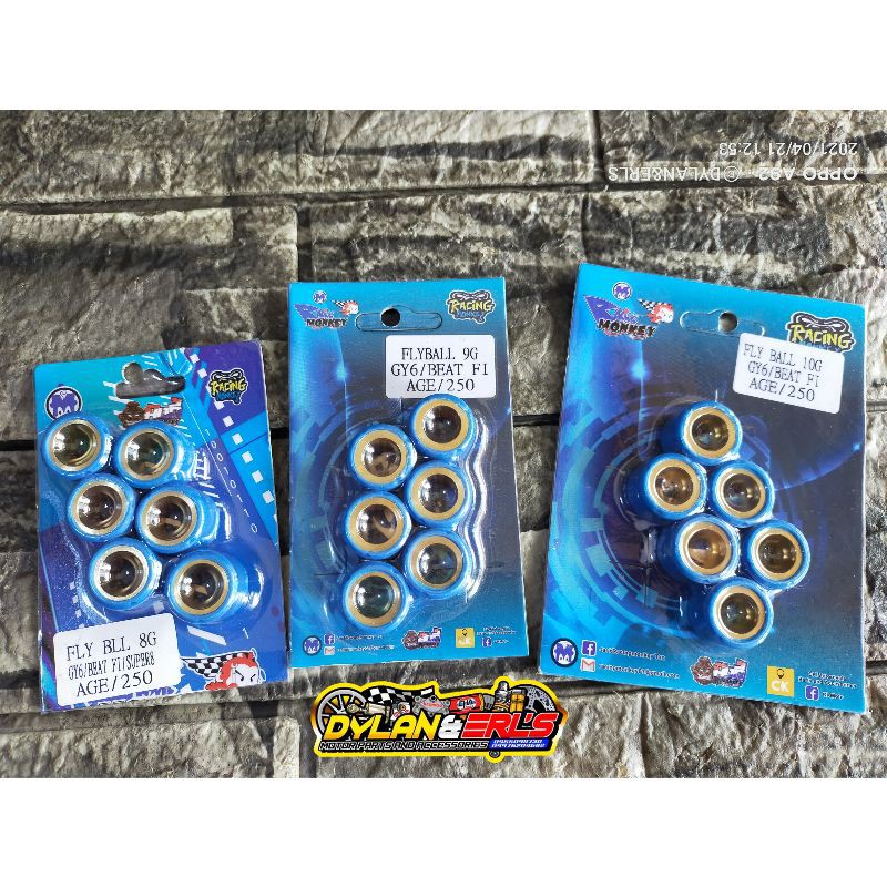 RACING MONKEY FLYBALL FOR HONDA BEAT FI /GY6 / SUPER8/ 8G/9G/10/G ...