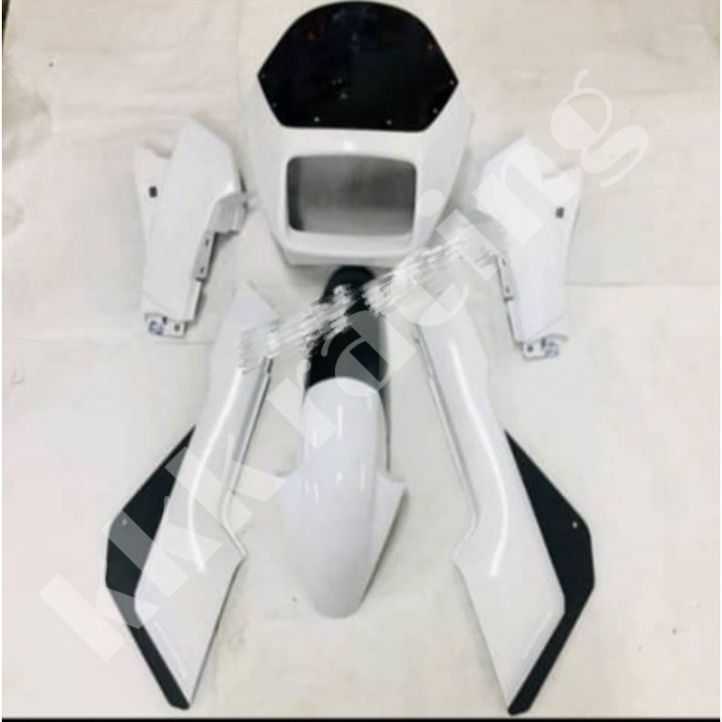 SUZUKI TXR150 COVER SET (WHITE) | Shopee Philippines