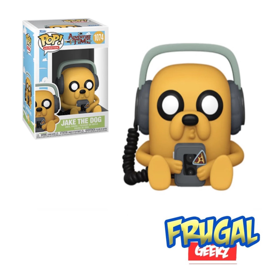 Funko Pop! Animation Adventure Time Jake The Dog With Player Vinyl ...