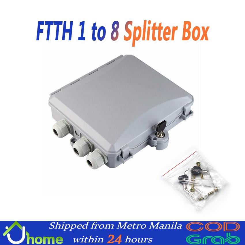 【SOYACAR】12 Core FTTH Distribution Box Optical Distribution Box full SC ...