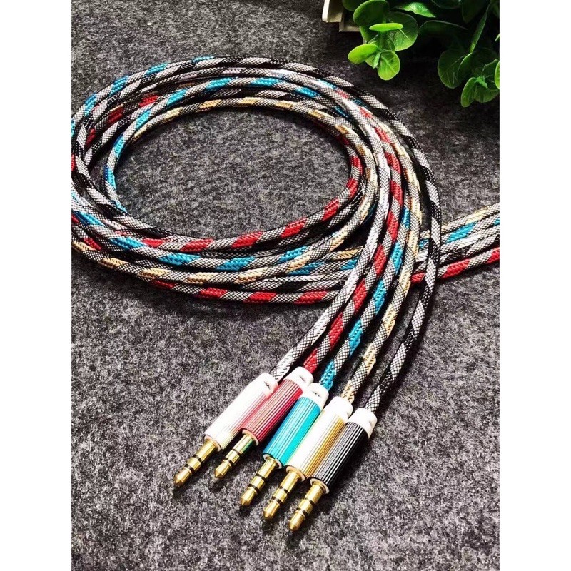 Audio Cable 3.5mm Line Control Audio Cable (1M) | Shopee Philippines