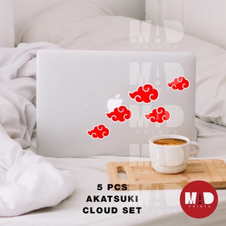 Akatsuki Cloud - Naruto - Waterproof Vinyl Sticker Laminated | Shopee ...