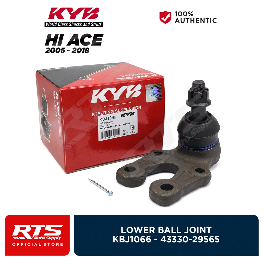KYB Lower Ball Joint for Toyota Hiace 2005-2018 KBJ1066 / 43330-29565 ...