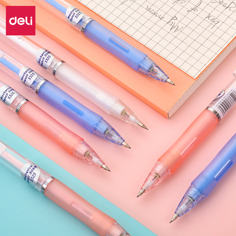 1Pc Candy Color Plastic Pencil 0.5mm 0.7mm Student Supplies Cute Simple ...