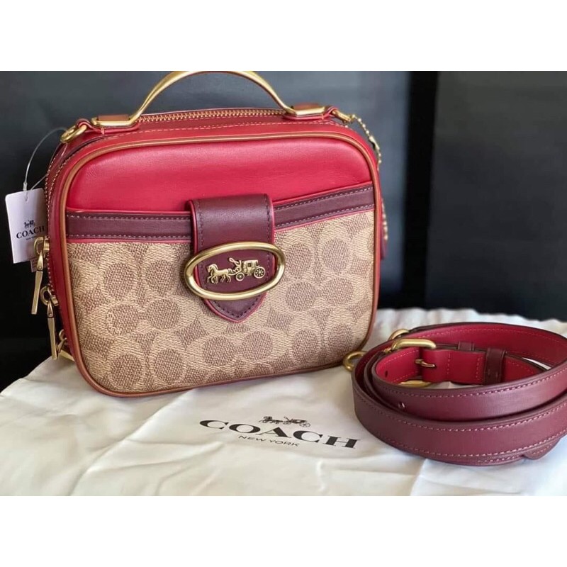 Coach Riley Lunchbox Bag Original (Retail bought) | Shopee Philippines