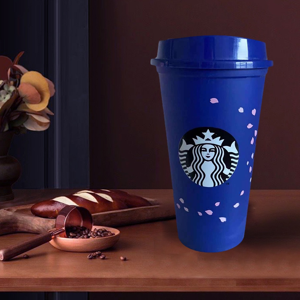 Starbucks Reusable Eco-friendly Sakura Cup PP Coffee Cup 473ml/16floz ...