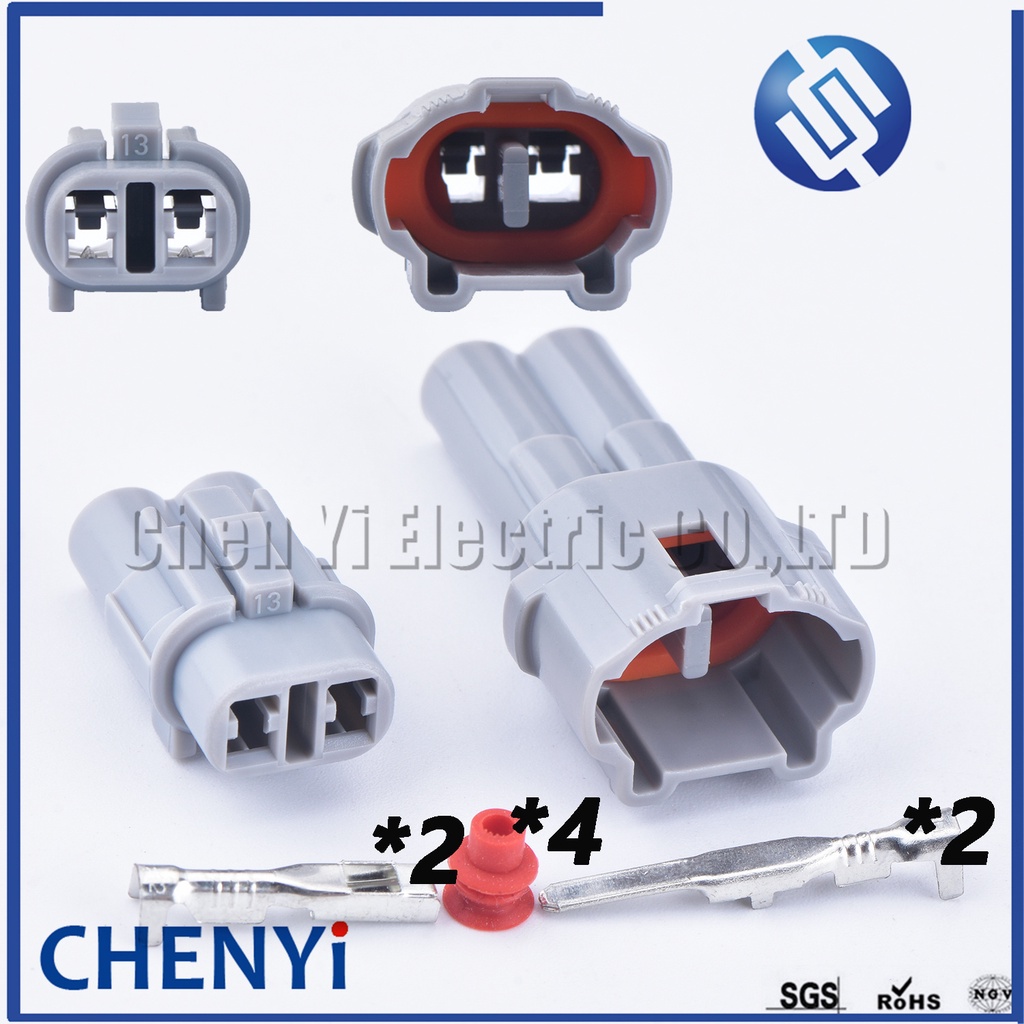 10Sets 2 Pin 6180-2321 6187-2311 Female Male Kit MT Sealed Automotive ...