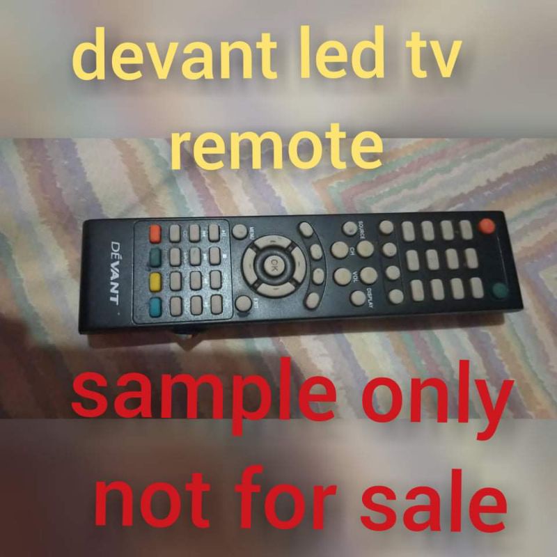 devant 49DL542 led tv remote,100% na gagana sa tv mo | Shopee Philippines