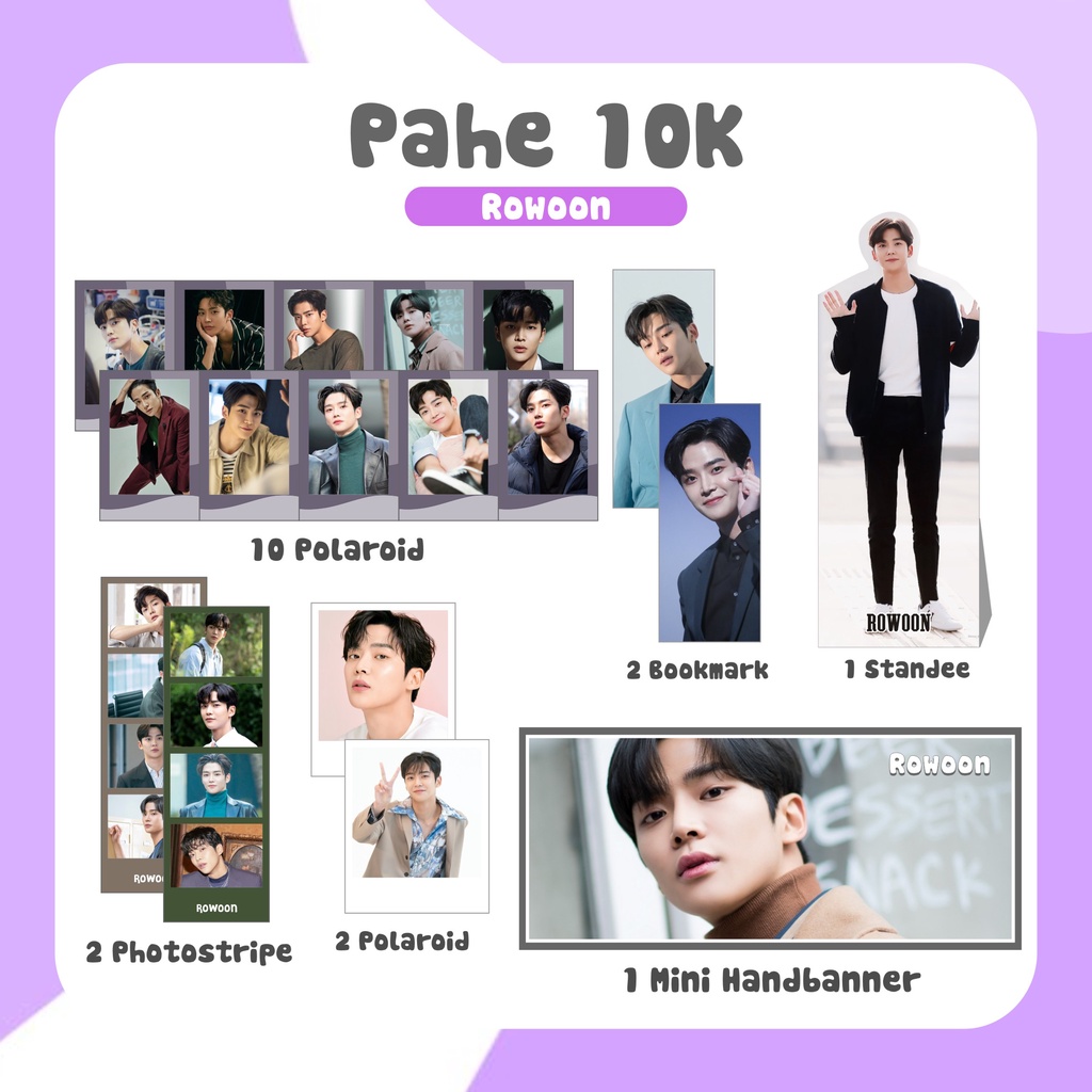 Pahe 10k full Sf9 Rowoon | Shopee Philippines