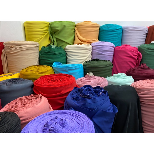 TELA MANILA Neoprene per Yard Fabric Tela Cloth Stretchable Plain ...