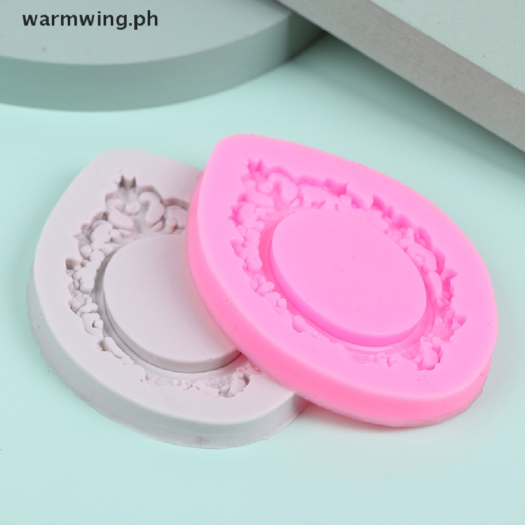 Warmwing 3D Frame Silicone Fondant Mold Cake Decorag Chocolate Baking Mould Fad ph | Shopee ...