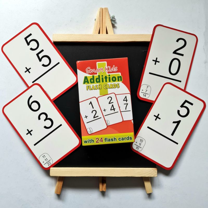 Smart Kids Flashcards Addition, Subtraction, Multiplication and ...
