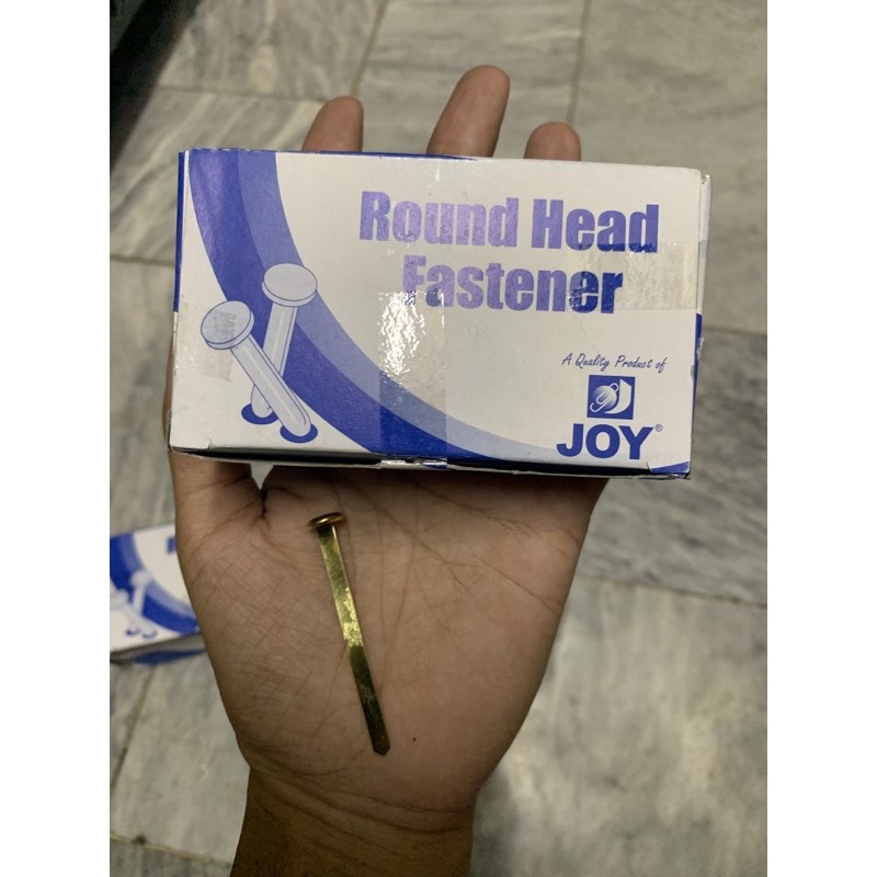 Round head paper Fastener for paper craft and others | Shopee Philippines