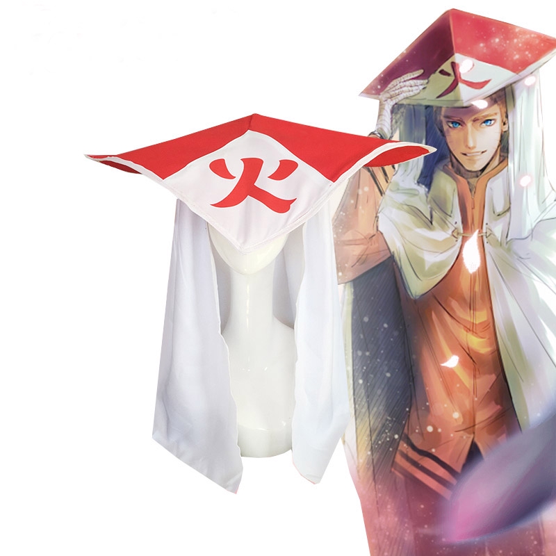 Coshome Naruto Shippuden Cosplay Hats Caps Uzumaki Naruto Boruto Hokage ...