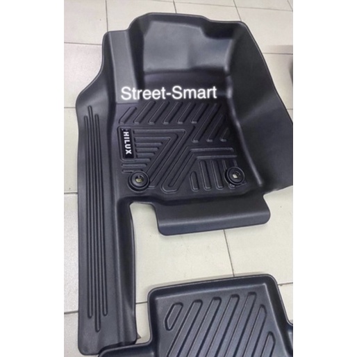 TOYOTA HILUX REVO/CONQUEST 2016-2021 5D SIDE EXTENDED DEEP DISH MATTING ...