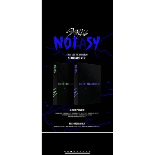 Stray Kids No Easy Album Standard Version with POB | Shopee Philippines