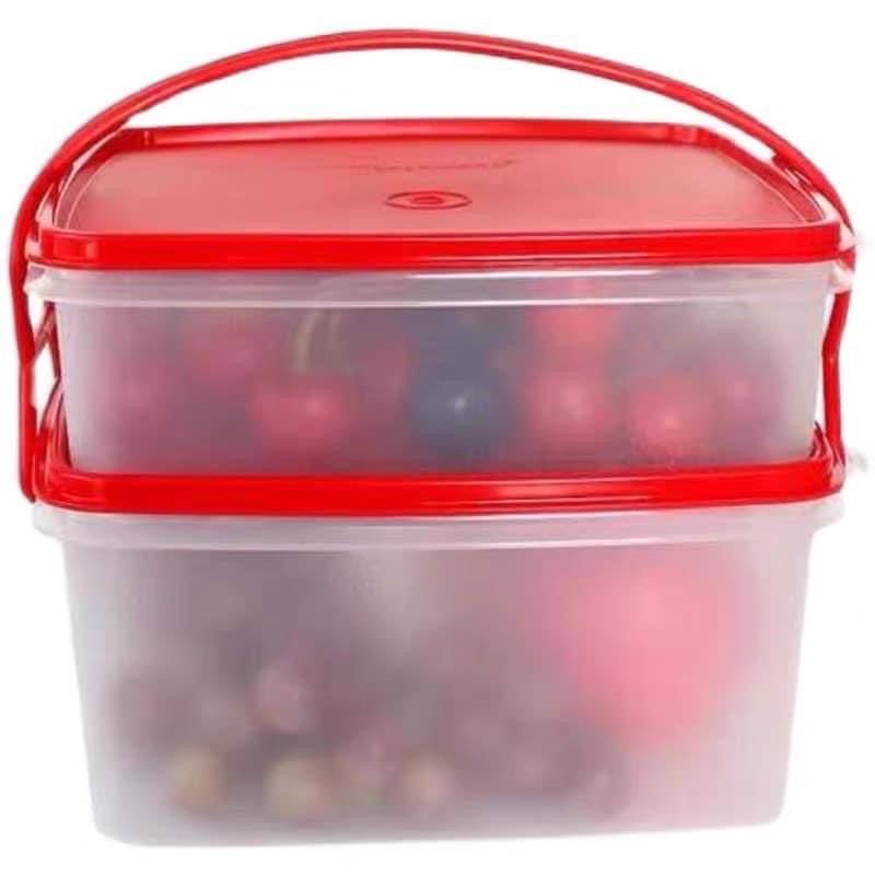 Box SET (2L + 4L) TUPPERWARE COOL COMPARTMENT FOR FOOD STORAGE - FRESH ...