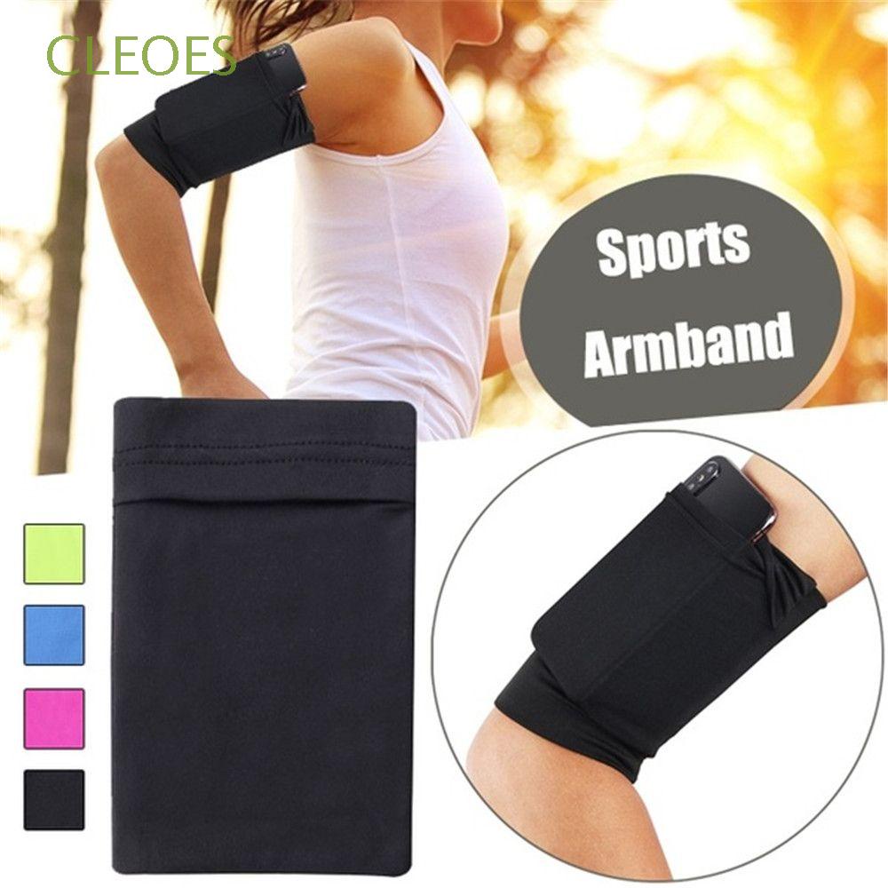 CLEOES Fitness Mobile Phone Arm Bag Jogging Cellphone Holder Pouch Arm ...