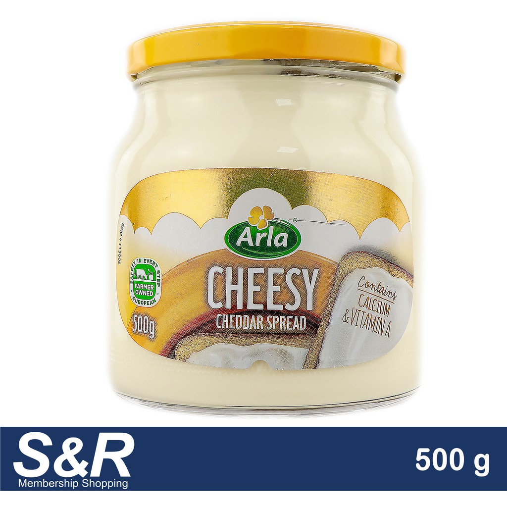 Arla Cheesy Cheddar Spread 500g | Shopee Philippines