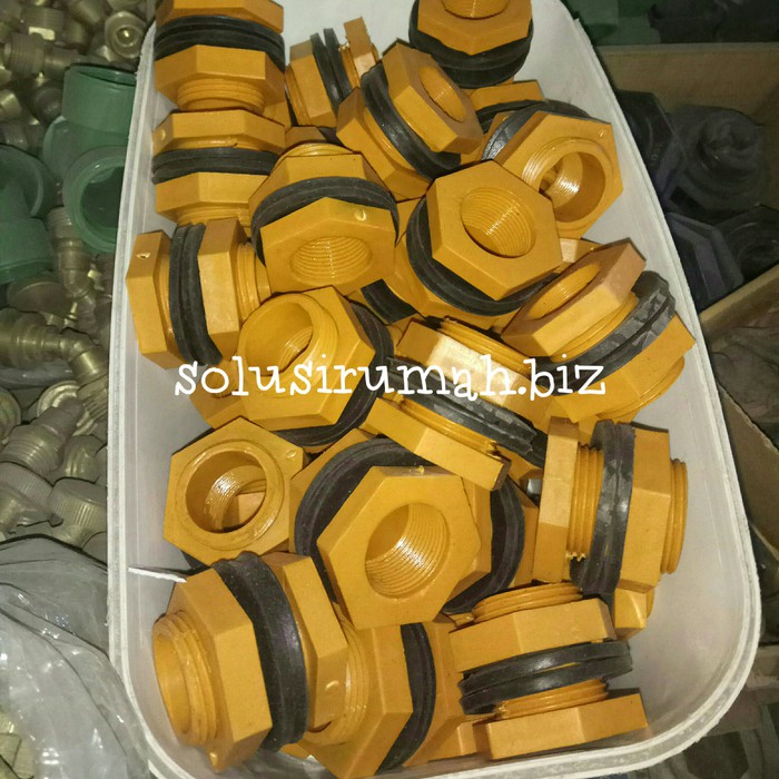 Sdd PVC TANDON RING 3/4" x SDL 1" REGULAR ORANGE FITTING ADAPTER 3/4 x ...