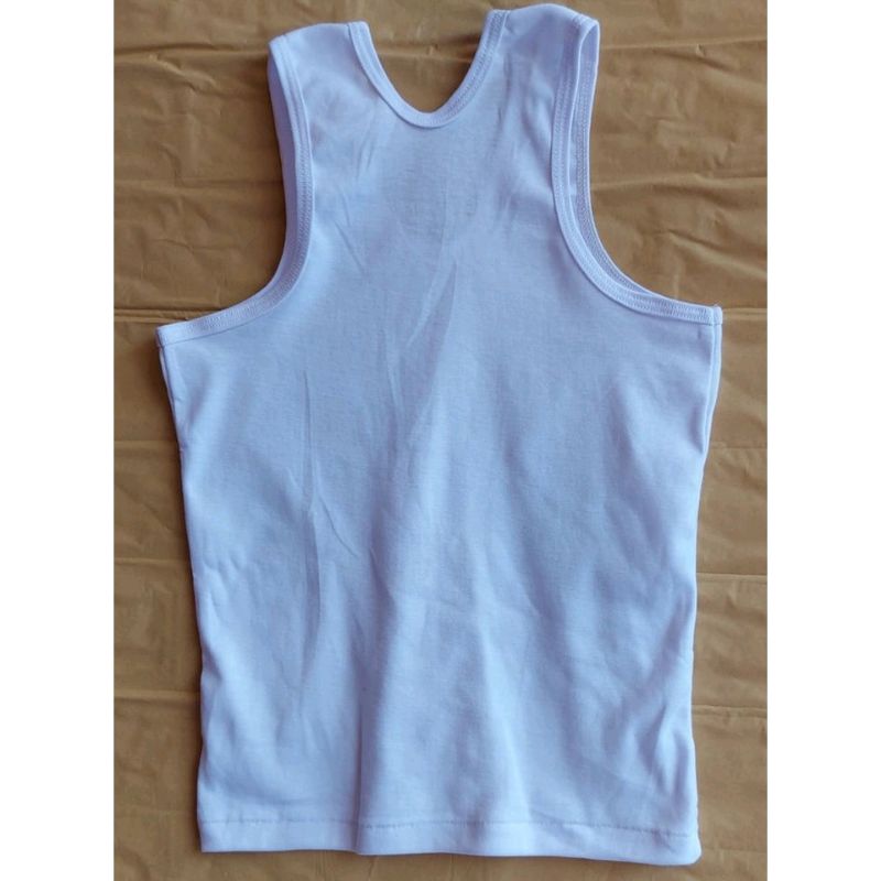 School Uniform white sando for boy kids 1 to 10 yrs, cotton | Shopee ...