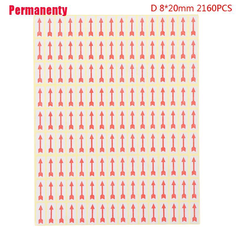 Permanenty: 15sheet Arrow Labels Removable Small Circle Dot Stickers ...