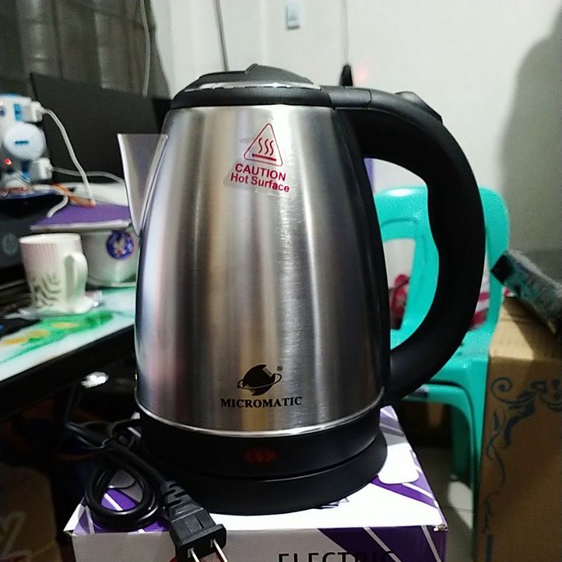 Micromatic Electric Kettle 1.8L MCK-1820 | Shopee Philippines