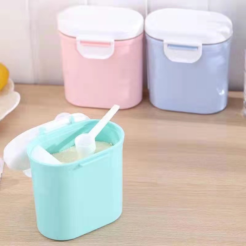 Baby Milk Powder Box Airtight Storage Portable Container Tank Portable ...
