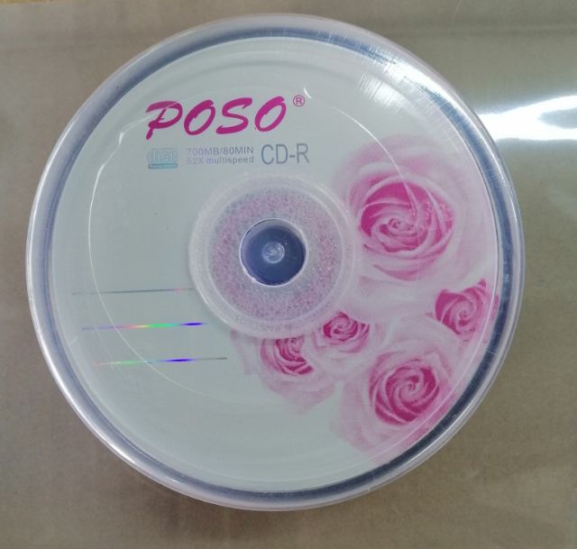 Poso cd-r 52X 700mb 80min (50pcs) | Shopee Philippines
