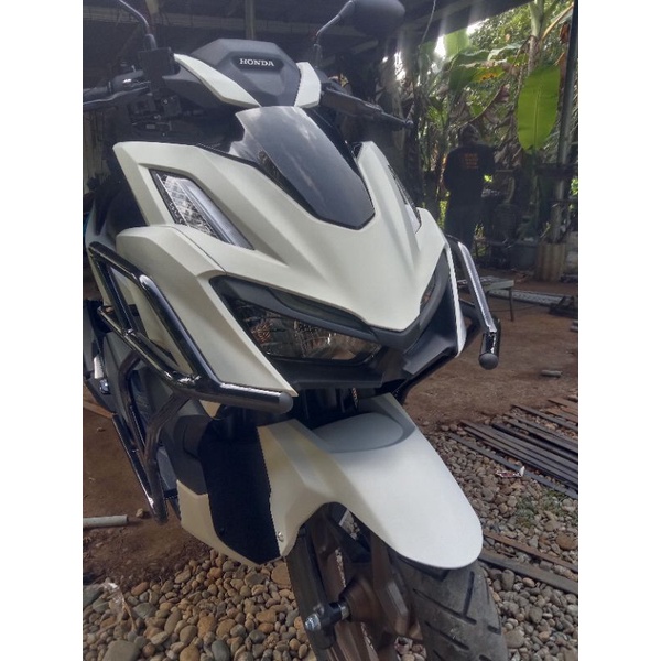 HONDA CLICK 160 - CRASHGUARD HALF DESIGN (POWDER COATED) | Shopee ...