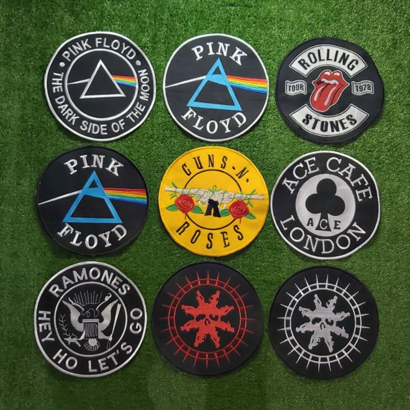 BACKPATCH Embroidered Music Big Back Emblem | Shopee Philippines