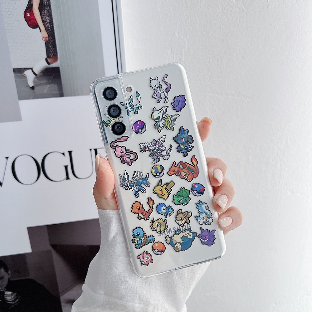 Pokemon Pikachu Gengar Phone Case For Samsung Galaxy S23 FE S22 S21 S23 ...