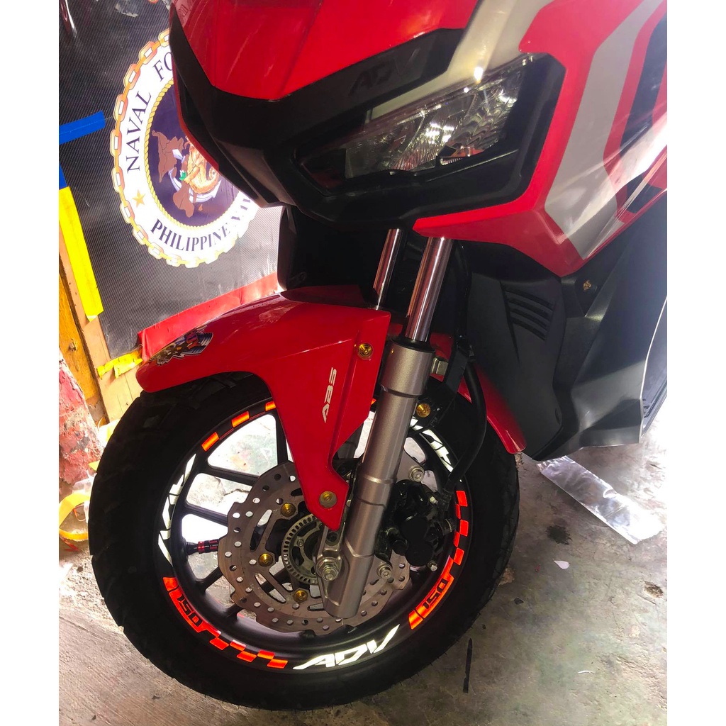 HONDA ADV 150 REFLECTORIZE MAGS STICKER ( SET ) | Shopee Philippines