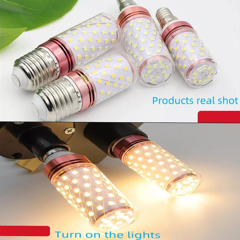 Corn Bulb Pendant Light High Brightness E27/E14 LED 16W Tube AC 220V ...