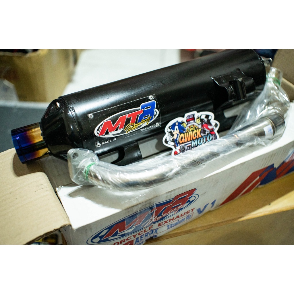 MT8 Titanium Power Pipe Big Elbow (Aerox v1 / Nmax v1) | Shopee Philippines