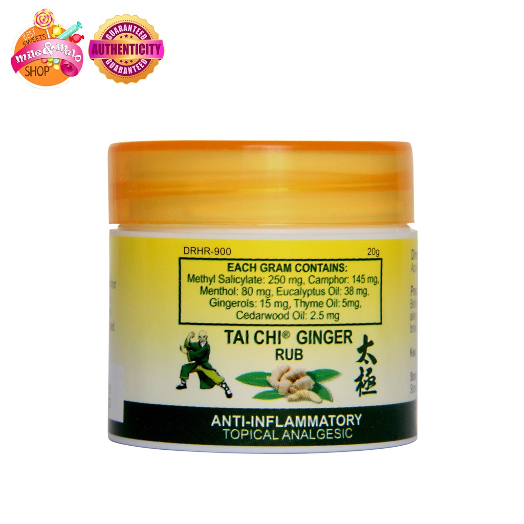 Tai Chi Ginger Rub Topical Analgesic | Shopee Philippines