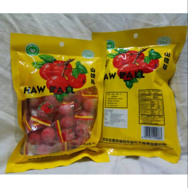 Candied Haw Ball (San Zha) | Shopee Philippines