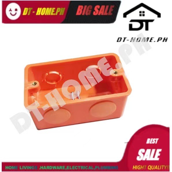 Pvc orange Junction box, Utility box, Junction box cover for electrical ...