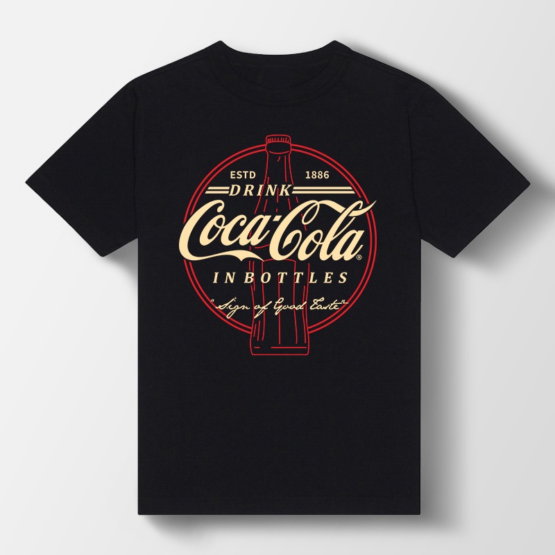 Coca-Cola Drink T Shirt In Bottles Vintage Logo premium Japanese Style ...