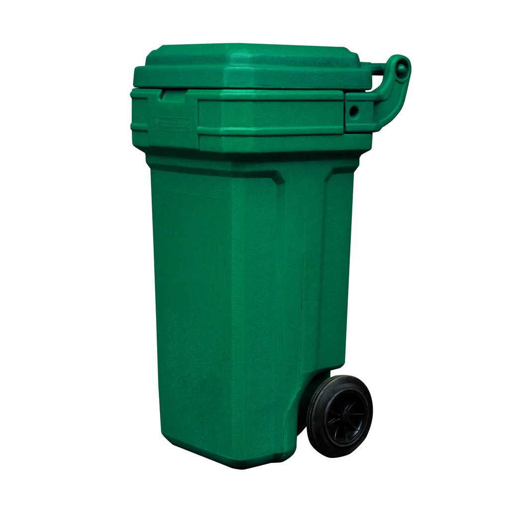 GREEN CARE Medium Roller King Wheeled Trash Bin 150 Liters with Wheels ...