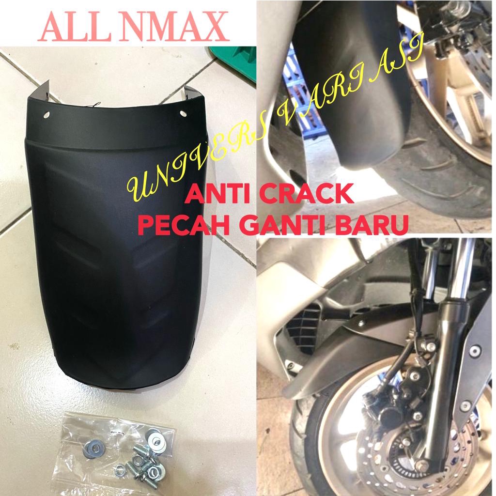 HITAM Front Fender Connection ALL NMAX NEW OLD 155 BONUS Bolt PNP ...