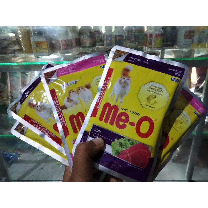 Me-o MEO POUCH WET CAT FOOD | Shopee Philippines