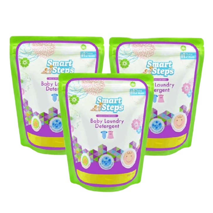 Smart Steps 900g Powder Detergent Set of 3 | Shopee Philippines