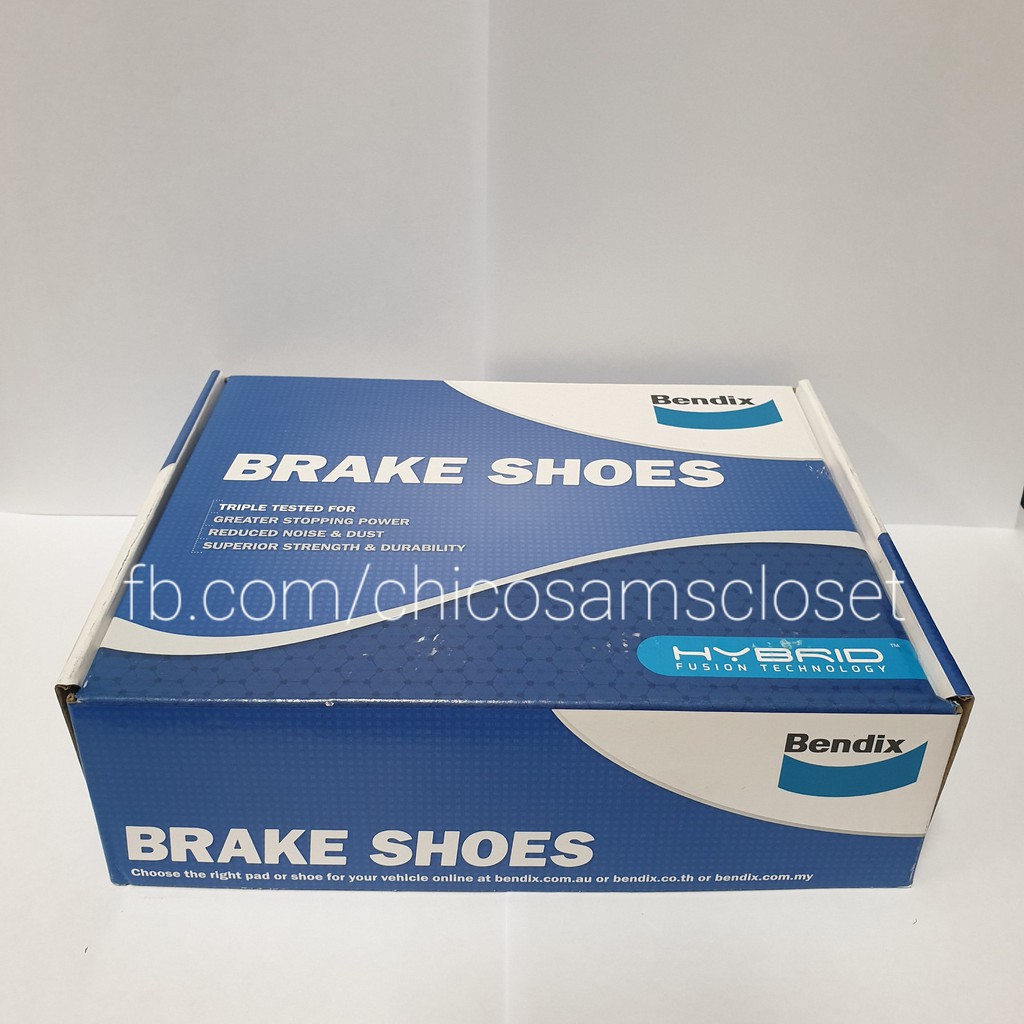 BENDIX BRAKE SHOE DS2335 TOYOTA REVO 1998 - 2005 / HILUX 4x2 1998 ...