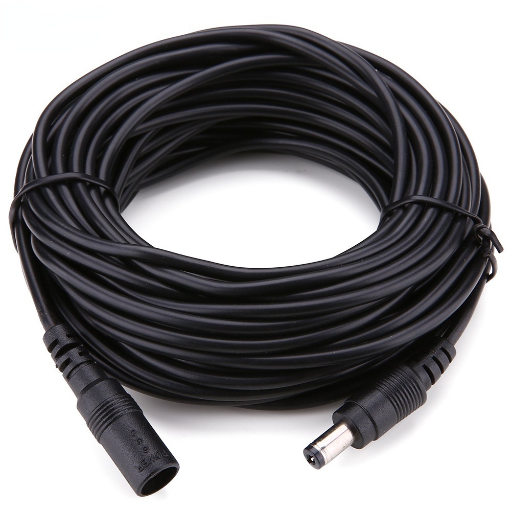DC Extension Cable 1M 3M 5M 10M 2.1mm x 5.5mm Female to Male Plug for ...