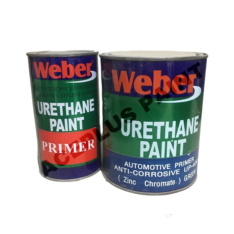 Weber Urethane Paint Automotive Primer Anti-Corrosive UP-400 (Zinc ...